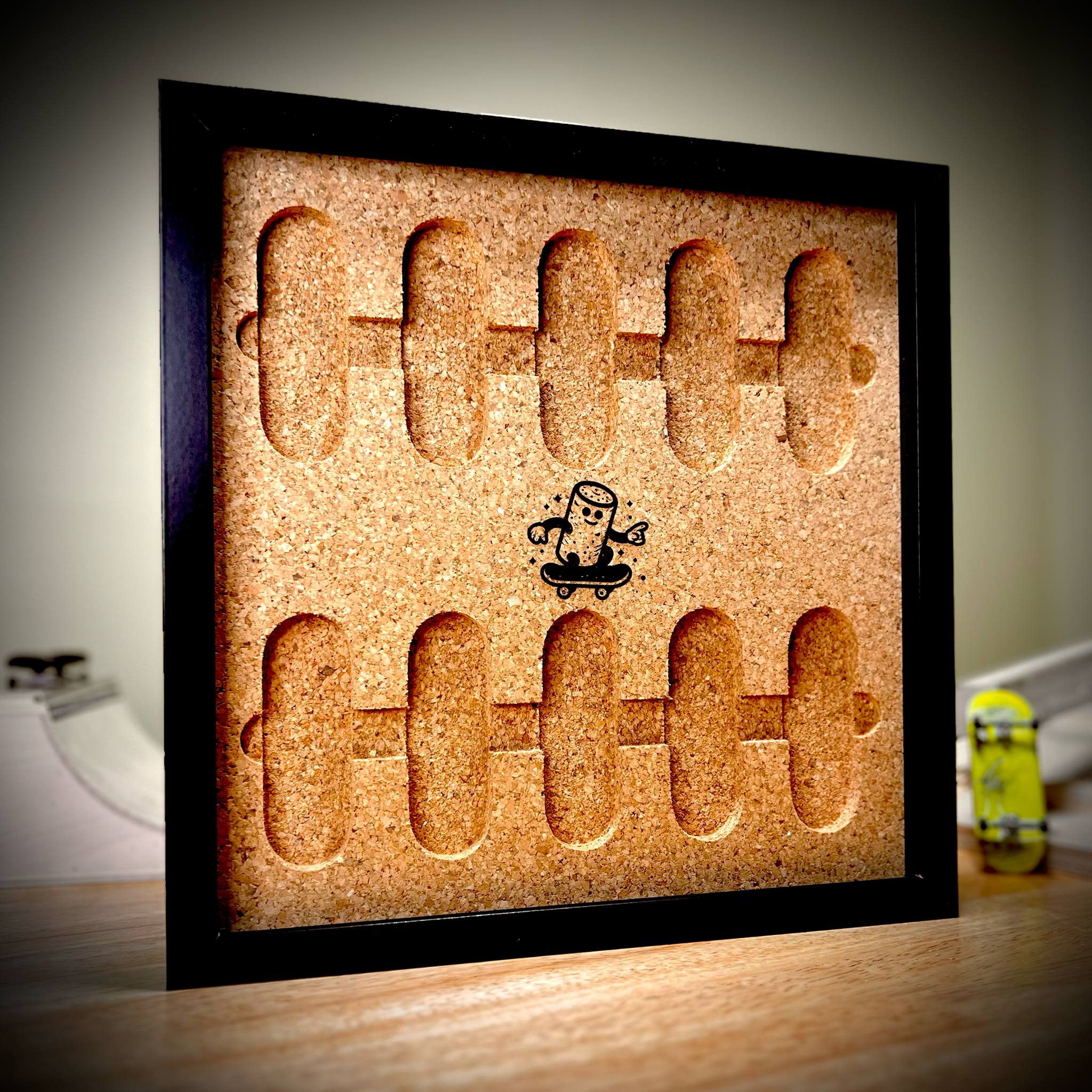 BoardCorks Fingerboard Display – Rey Fingerboards